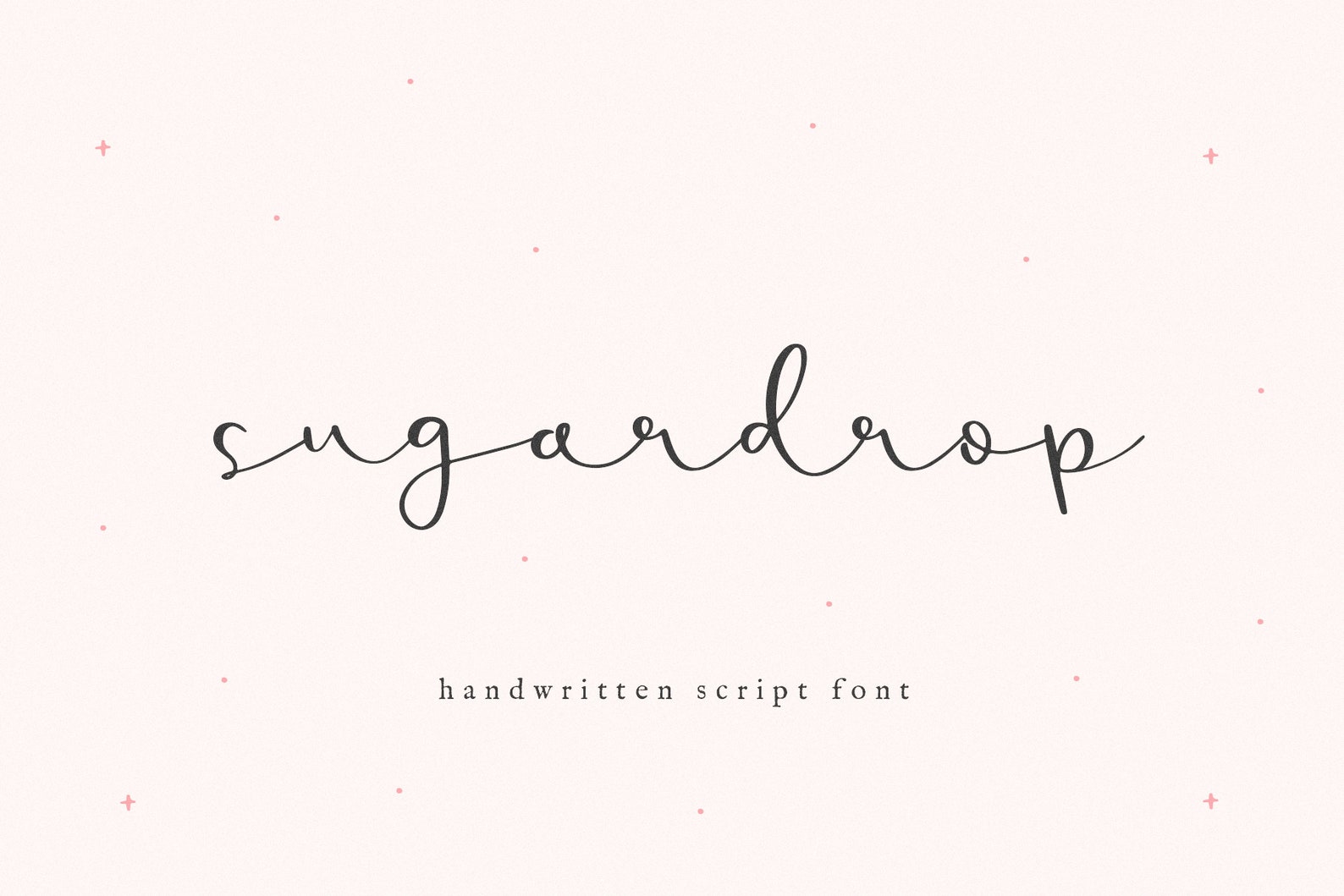 Sugardrop Font Thin Script Font Cricut Fonts Procreate - Etsy