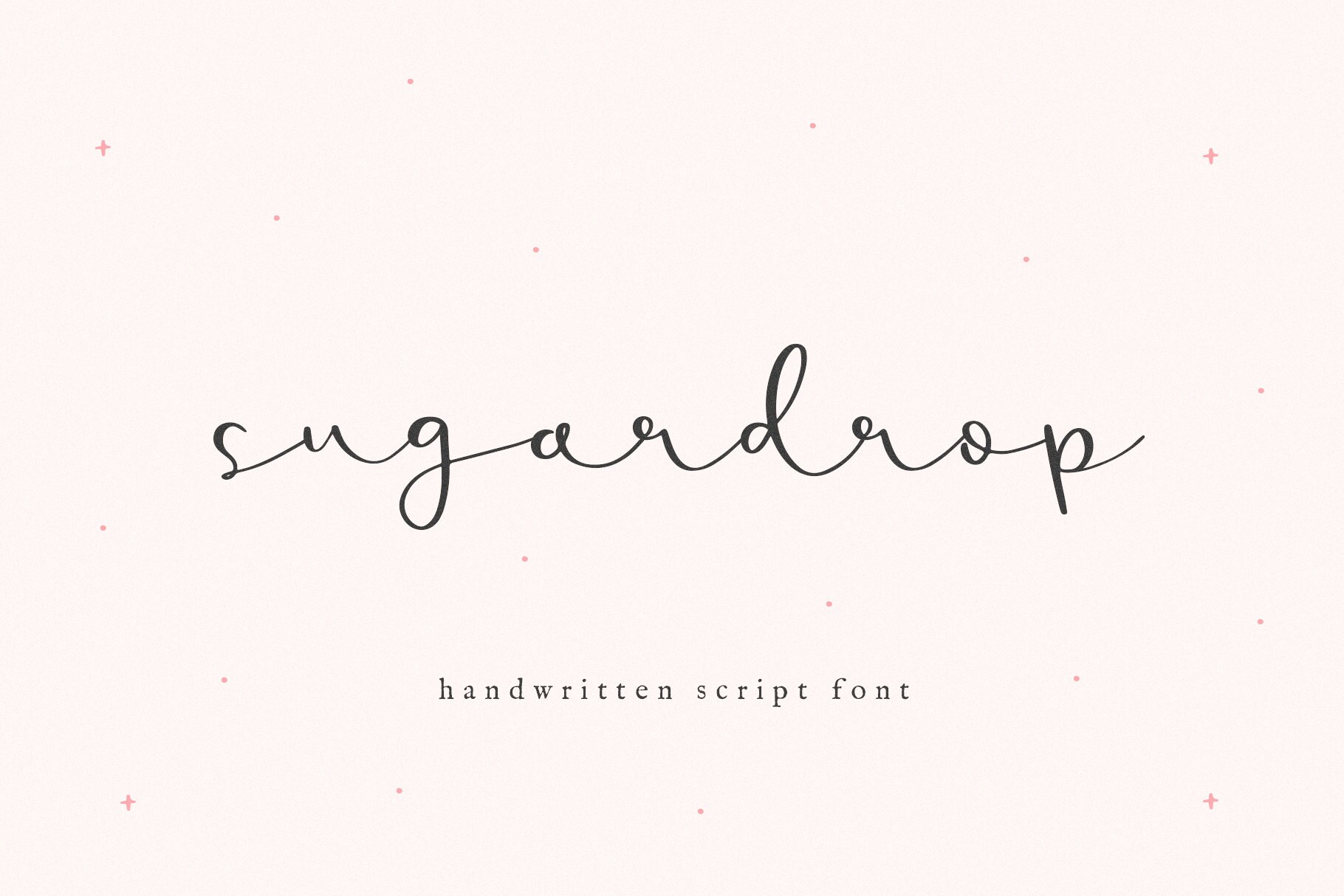 Sugardrop Font Thin Script Font Cricut Fonts Procreate - Etsy