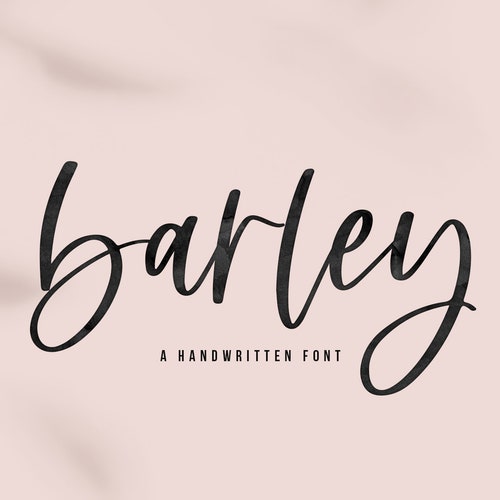 Shaley Font Handwritten Script Font Cricut Fonts Cursive Etsy