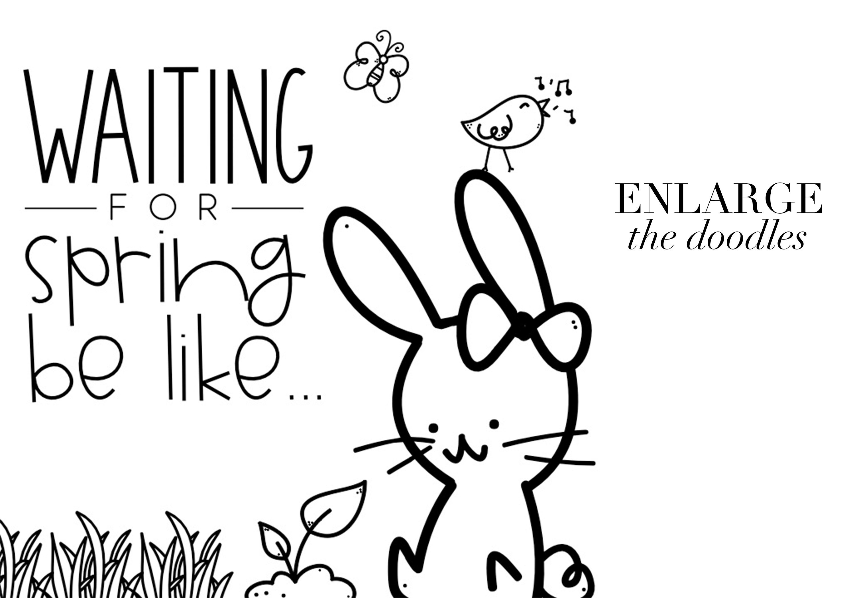 Spring Fling - A Hand-drawn Doodle Font - Spring Doodles - TTF - Etsy