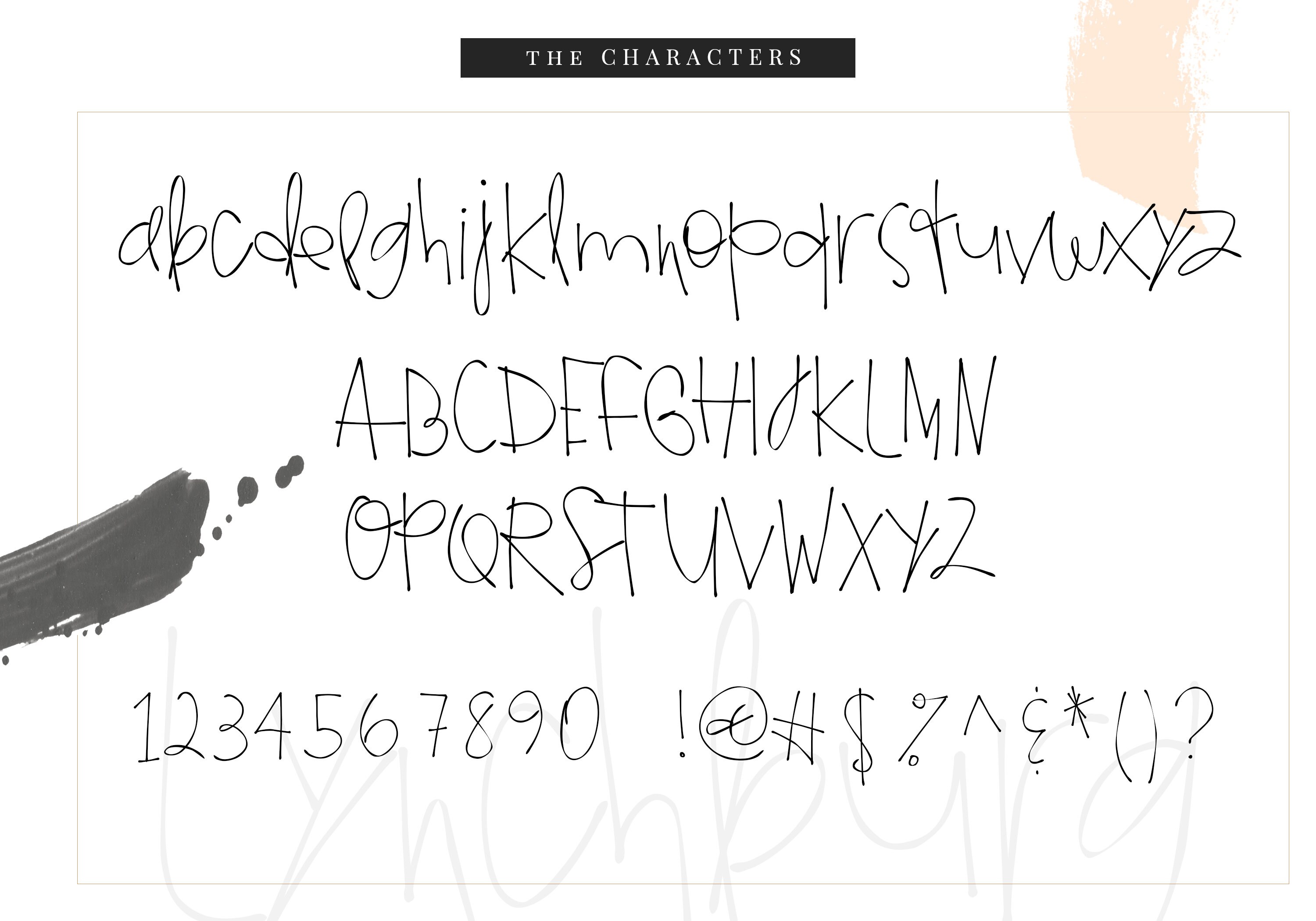 Lynchburg - A Chic Signature Font - Script Font - TTF / OTF - Etsy