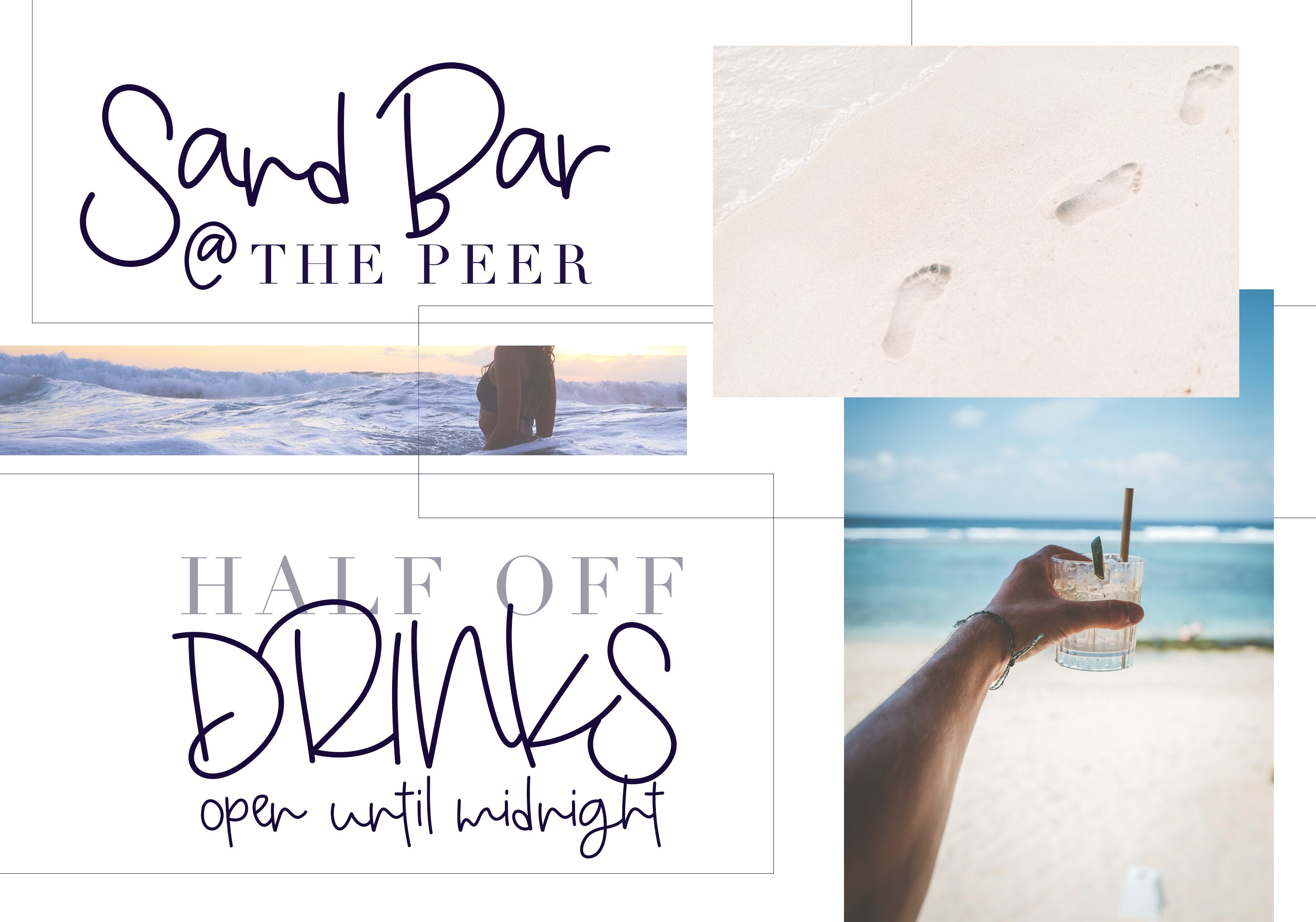 Beach Bum Handwritten Script Font TTF / OTF | Etsy