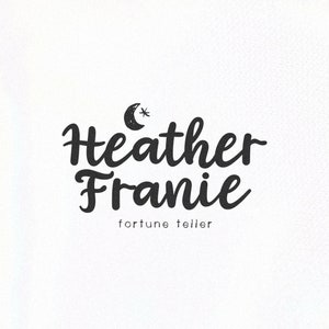 Lunar Space Font - Handwritten Script Font, Cricut Fonts, Retro Font ...