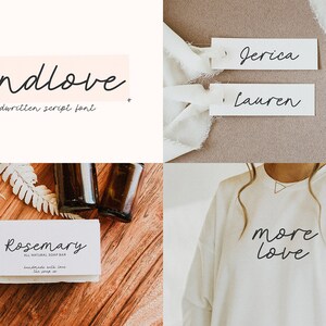 Mini Modern Script Font Bundle Part FOUR - Handwritten Fonts, Cricut ...