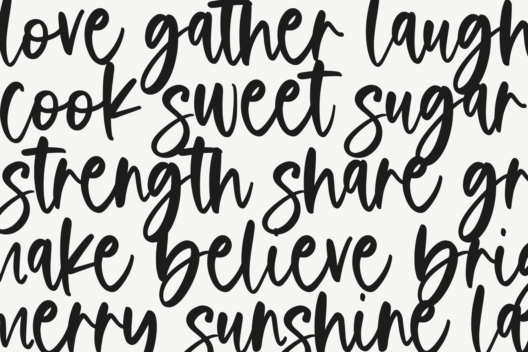 Rustic Charm Font Handwritten Script Font Cricut Fonts - Etsy