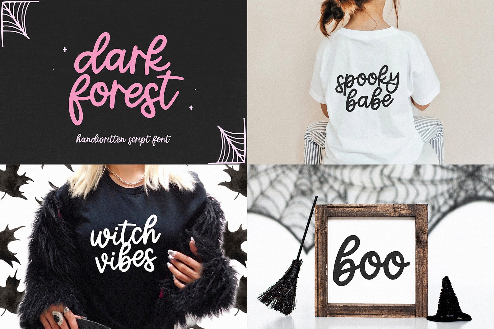 Halloween Font Bundle Spooky Fonts Dripping Font Cricut - Etsy