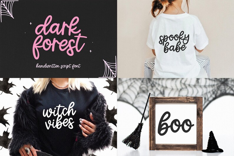 Halloween Font Bundle Spooky Fonts Dripping Font Cricut - Etsy