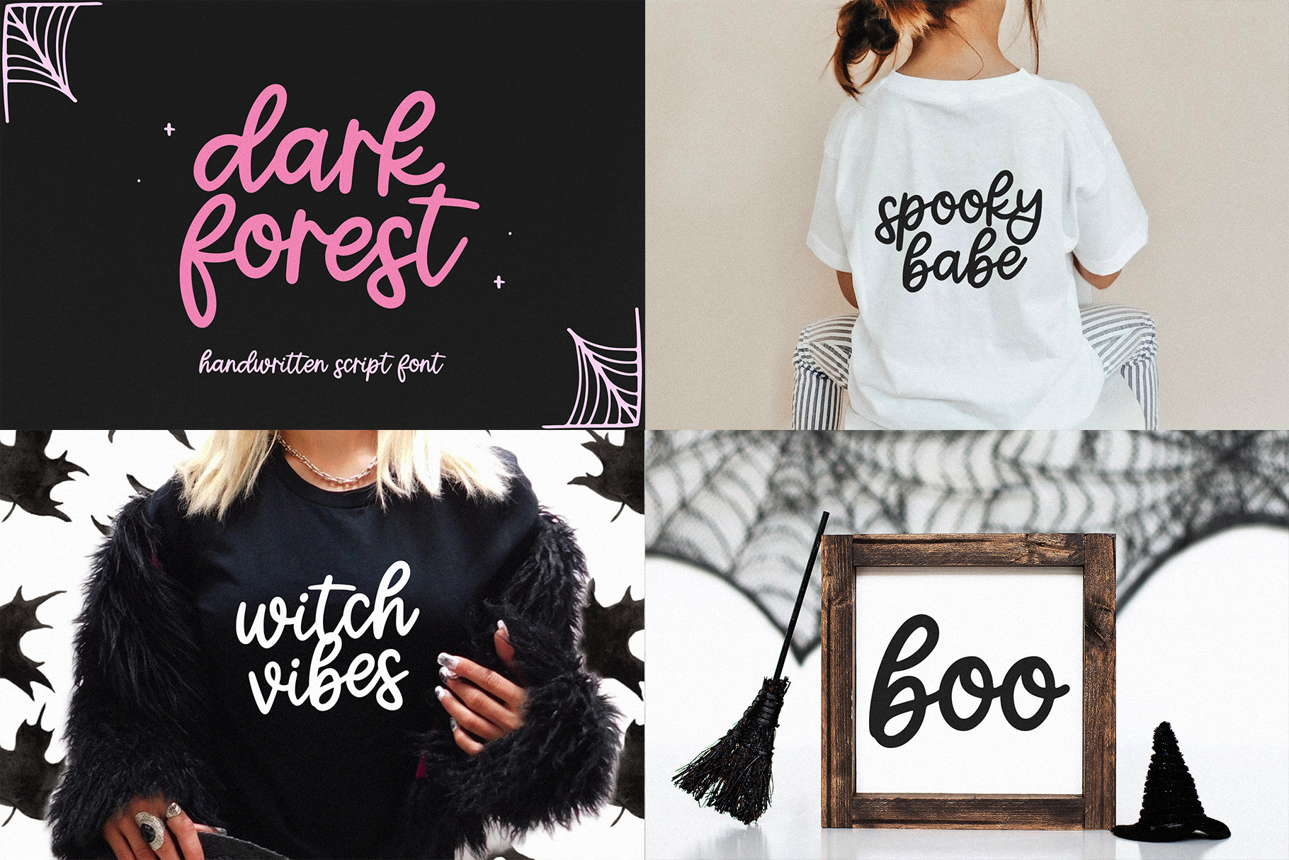 Halloween Font Bundle, Spooky Fonts, Dripping Font, Cricut Font Bundle ...