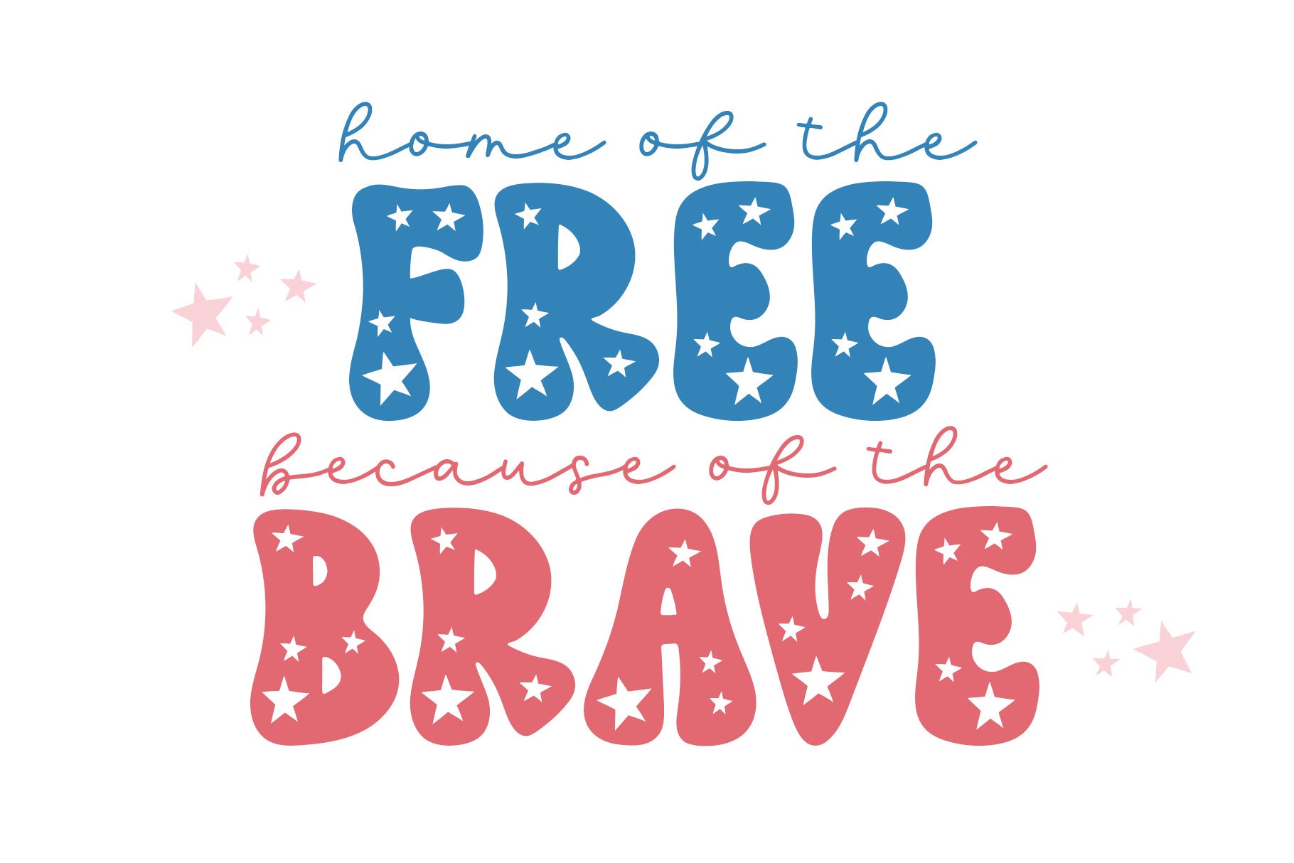 Star Days Font Fourth of July Font Cricut Font July 4th - Etsy