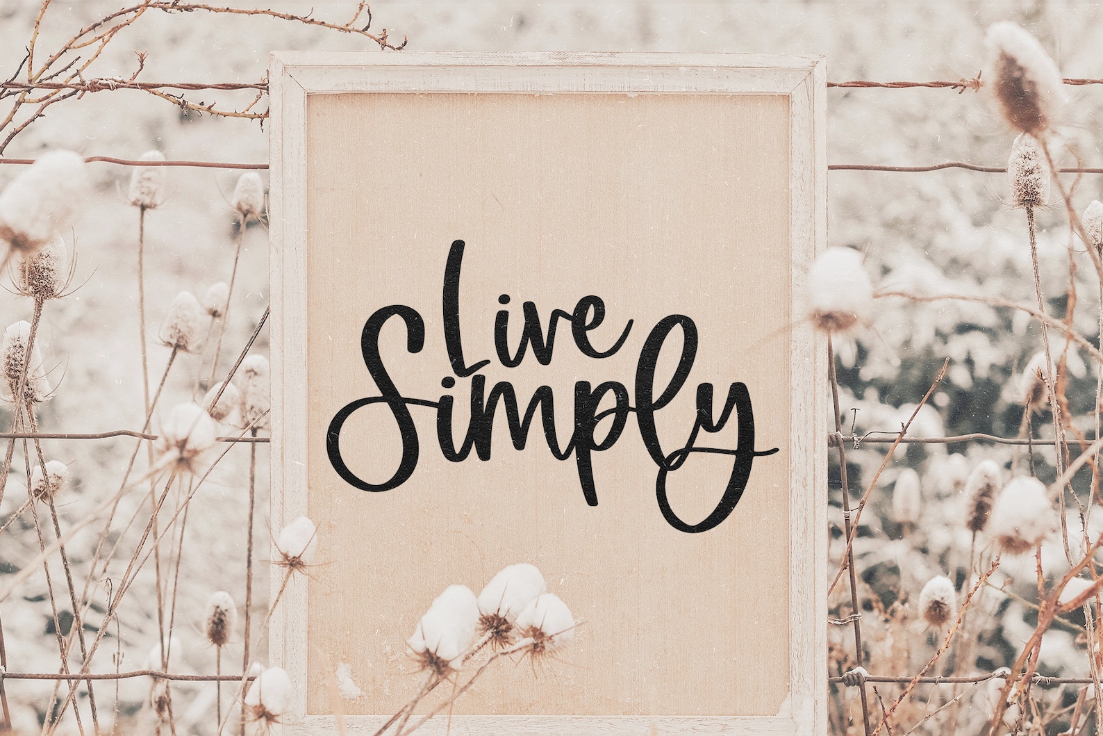 Rightly Font Farmhouse Script Font Cricut Fonts - Etsy