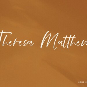 Melbourne Font - Elegant Handwritten Script Font, Wedding Font ...