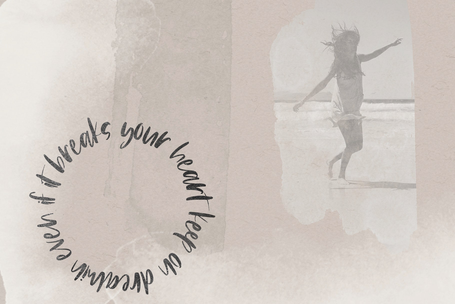 Island Tea A Chic Handwritten Brush Font TTF / OTF | Etsy