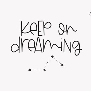 Sweet Dreamer - A Fun and Mismatched Font - TTF - Etsy