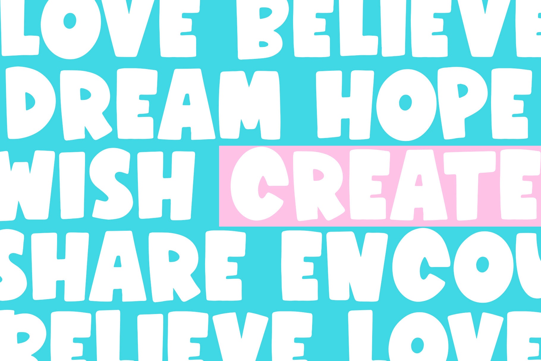 Joyful Font Bold Handwritten Font Bubbly Font Cricut - Etsy Australia