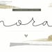 Nora - A Handwritten Script Font - TTF / OTF - Etsy