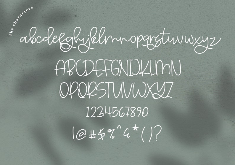 Guilty Font Modern Handwritten Script Font Cricut Fonts | Etsy UK