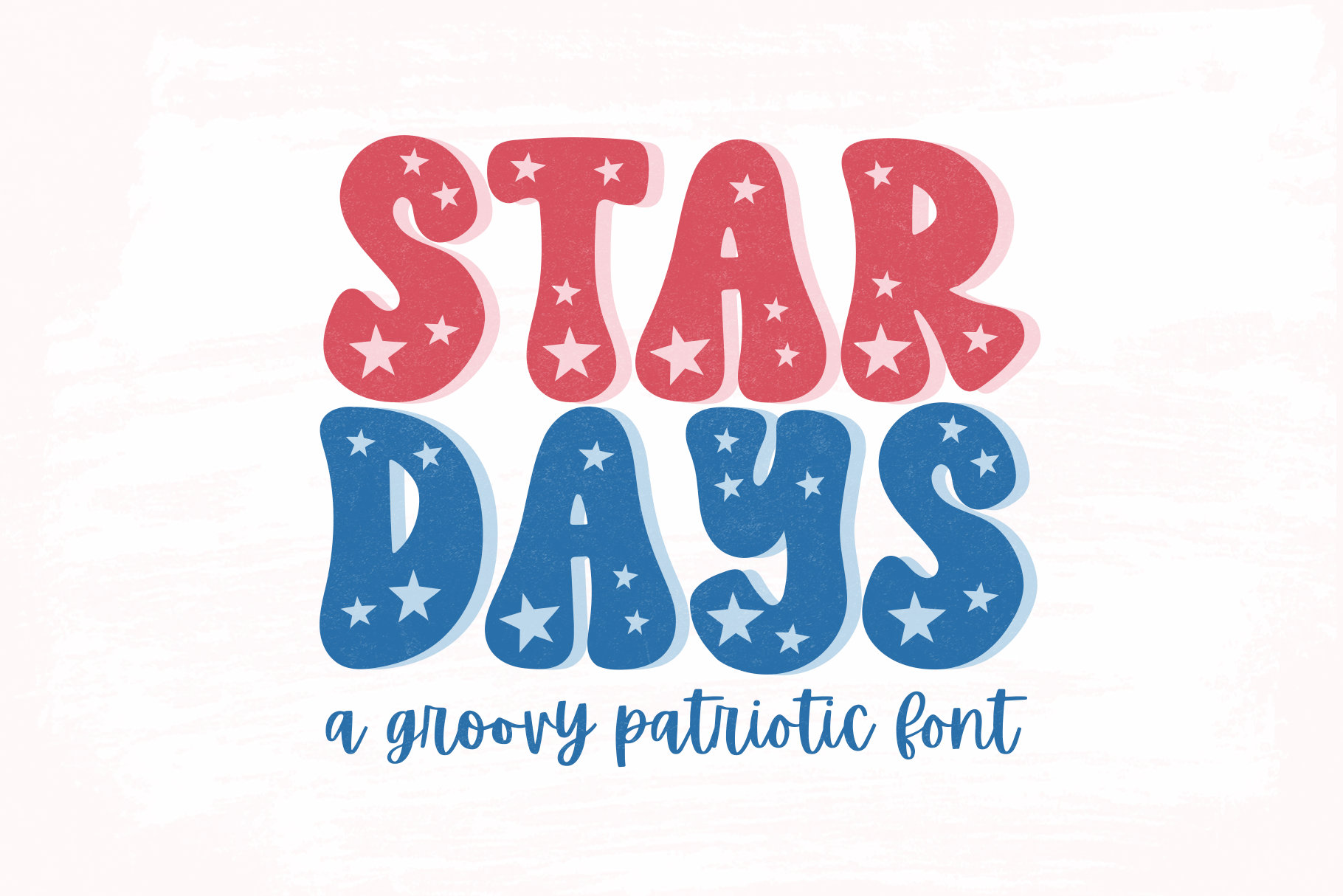 Star Days Font Fourth of July Font Cricut Font July 4th | Etsy