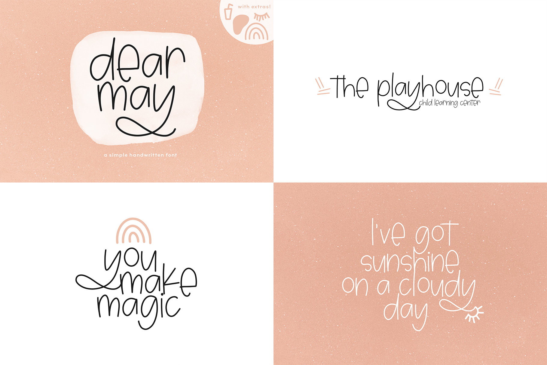 Font Bundle Cute Fonts Handwriting Fonts Cricut Font - Etsy UK