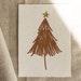 Boho Christmas Trees Clipart, Modern and Messy Christmas Trees, Boho ...