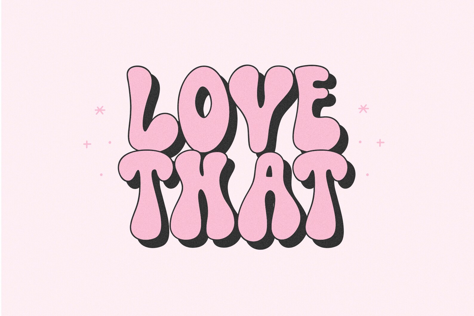 Stay Funky Font - Retro Font, Groovy Font, Bubbly Font, Shadow Font ...
