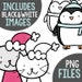 Cute Winter & Christmas Clip Art, Christmas Illustrations, Holiday Clip ...