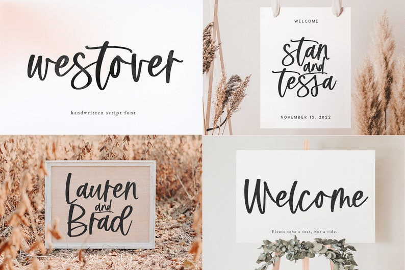 Mini Modern Script Font Bundle Part THREE Handwritten Fonts - Etsy