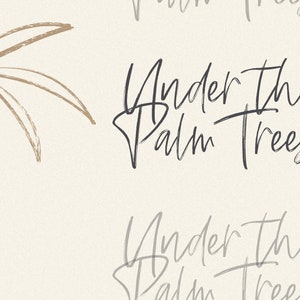Darling Font - Handwritten Brush Script Font, Wedding Font, Textured ...