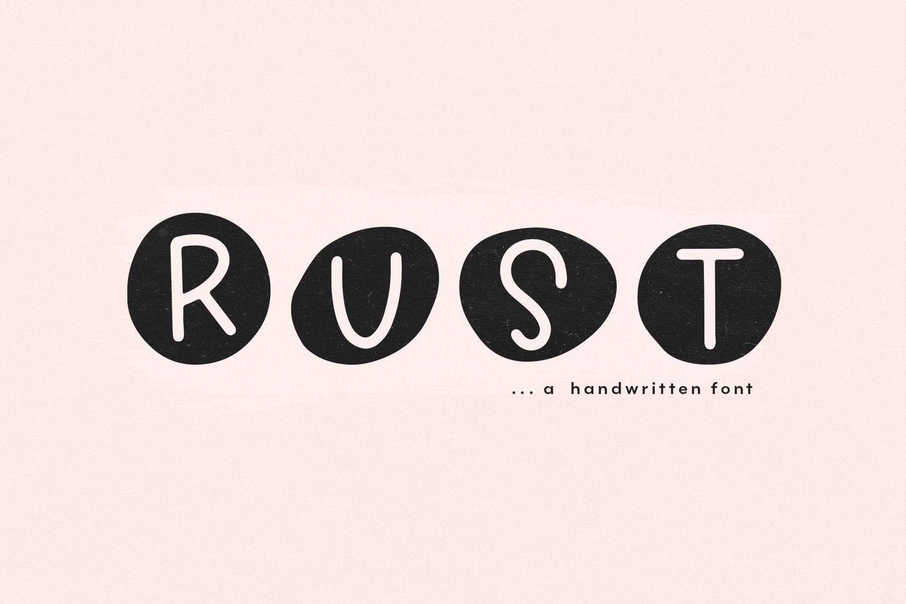 Rust Font - Monogram Font, Circles Font, Cricut Fonts, Farmhouse Font ...