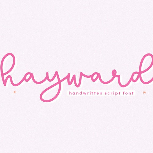 Augustine Font Handwritten Script Font Cricut Fonts - Etsy