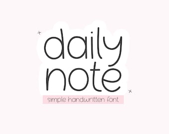 Suspicious Font, Cute Font Svg, Cricut Fonts Svg, Procreate Fonts ...