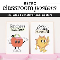 Classroom Posters: Positive Teacher Quotes, Pastel Colors (digital ...