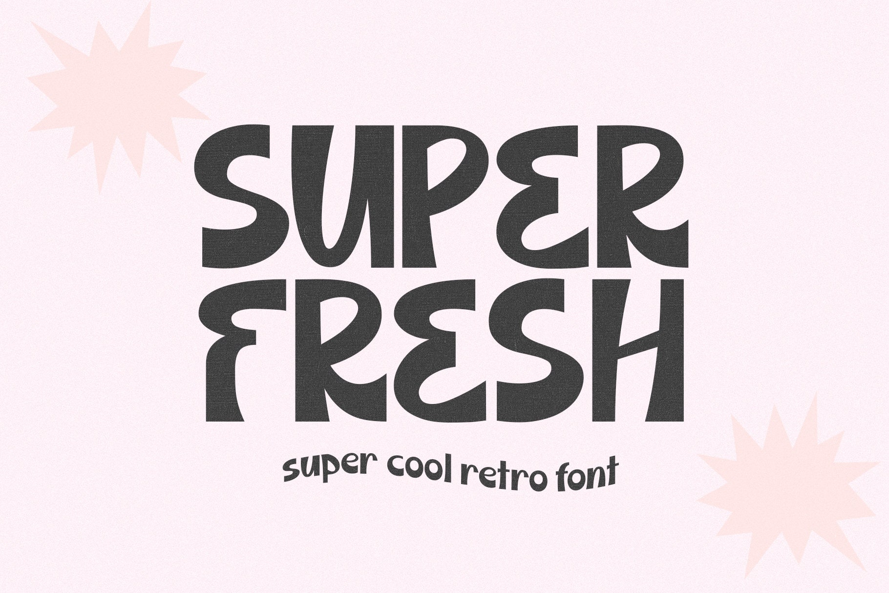 Super Fresh Font Retro Font Modern Font Logo Font Cricut - Etsy