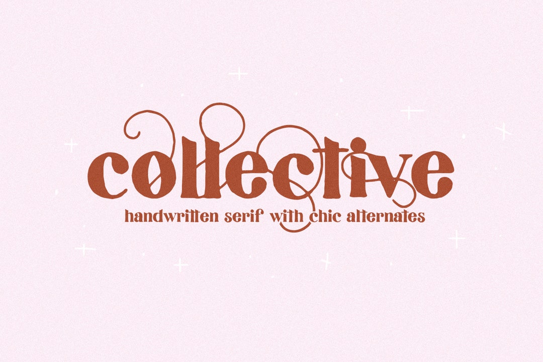 Collective Font - Serif Font, Modern Font, Branding Font, Swash Font ...