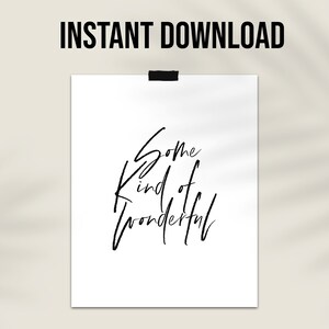 Printable Wall Art - Minimalist Poster - Modern Design - Chic Wall Art ...