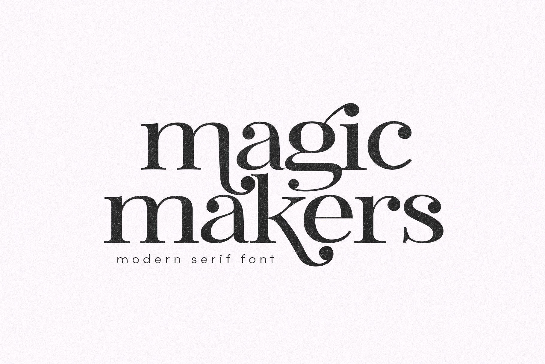 Magic Makers Font Serif Font Modern Font Boho Font - Etsy