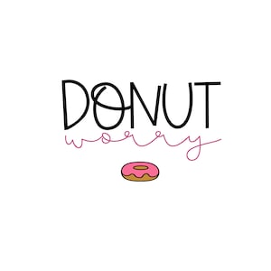 Sprinkled Donut Font - Fun Handwritten Font, Cricut Font, Fonts for ...