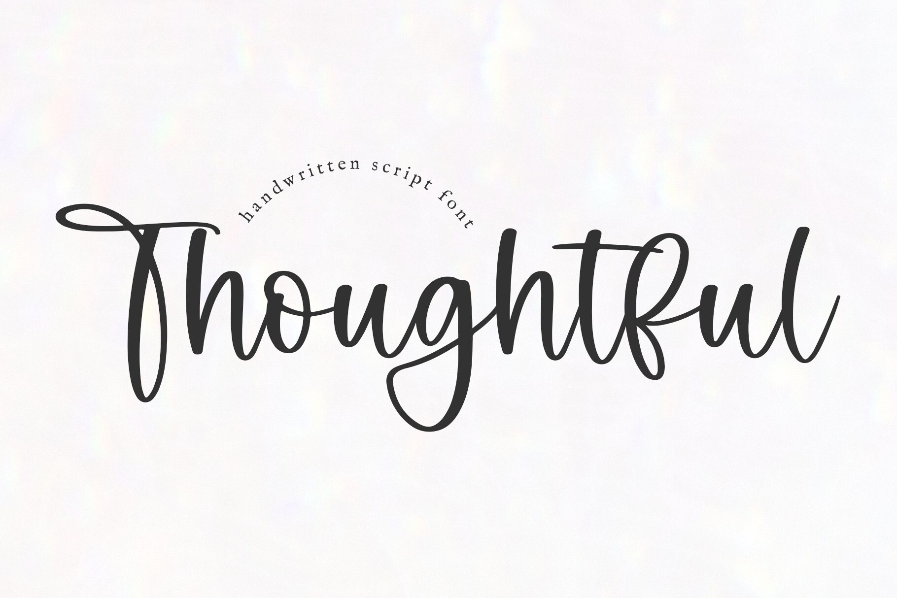 Thoughtful Font Handwritten Script Font Farmhouse Fonts - Etsy