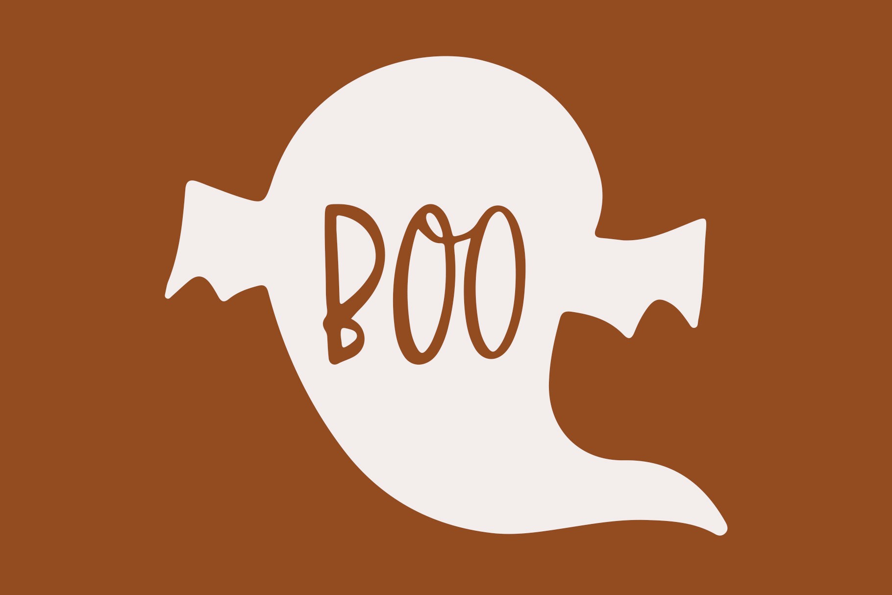 Halloween Moon Halloween Font With Spooky Silhouettes | Etsy