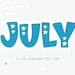 July Font - Fourth of July Font, Cricut Font, July 4th Fonts, Stars ...