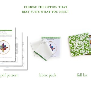 Woven Star Embroidery Kit, Colourful Rainbow Modern Hoop Art, Hand ...