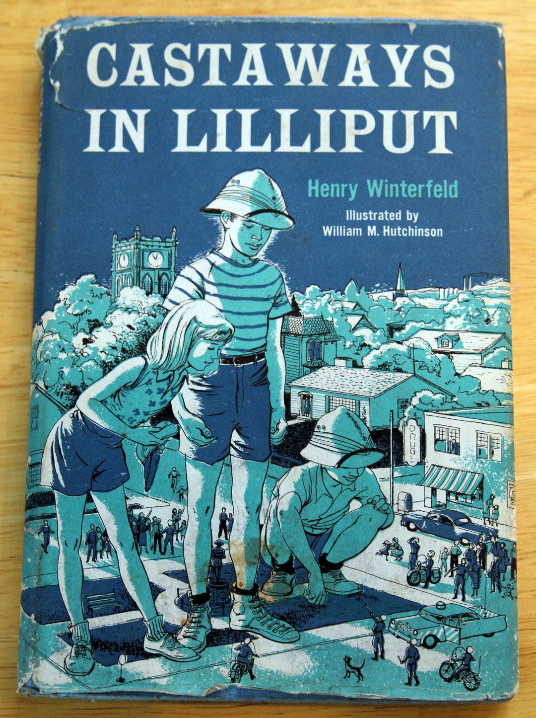 1961 Castaways in Lilliput by Henry Winterfeld Hardcover Dust Jacket ...