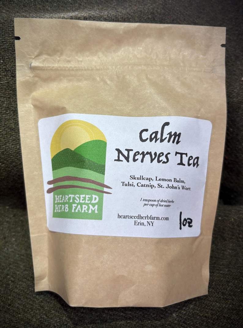 Calm Nerves - Herbal Tea Blend - Etsy