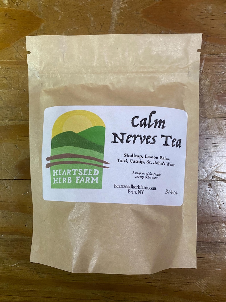 Calm Nerves - Herbal Tea Blend - Etsy