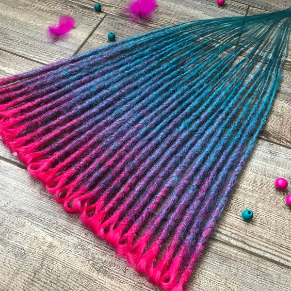 Synthetic Dreadlock Extensions - Etsy