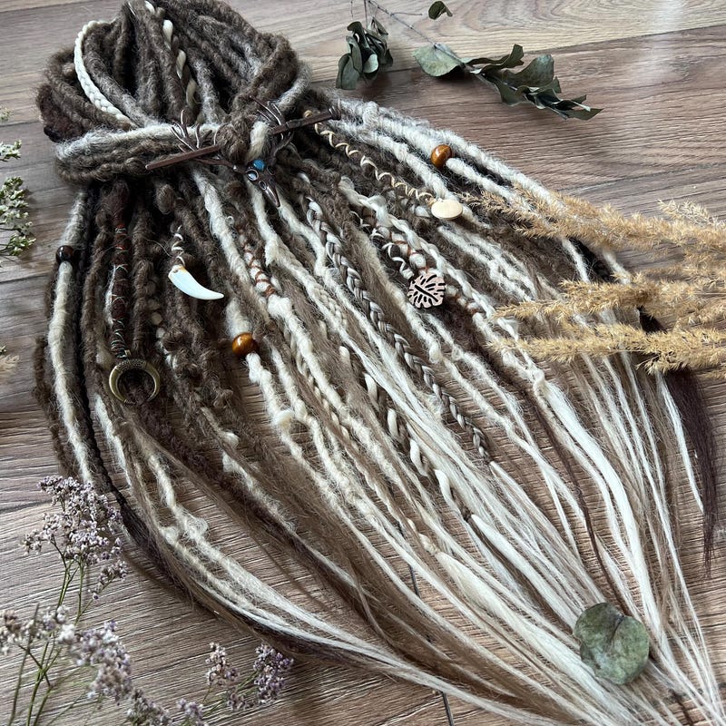 Synthetic Dreadlock Extensions - Etsy