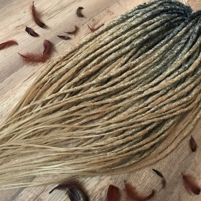 Synthetic Dreadlock Extensions - Etsy