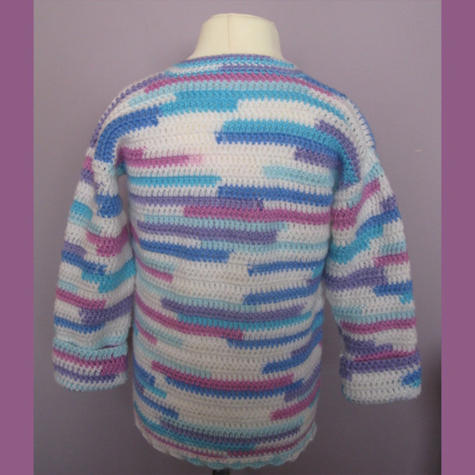 Girls Long Cardigan Age 4 - Etsy