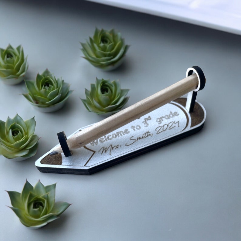 Back to School Gift for Students Favor Pencil Holder, Teacher & Pupil ...
