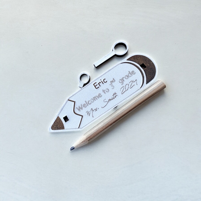 Back to School Gift for Students Favor Pencil Holder, Teacher & Pupil ...
