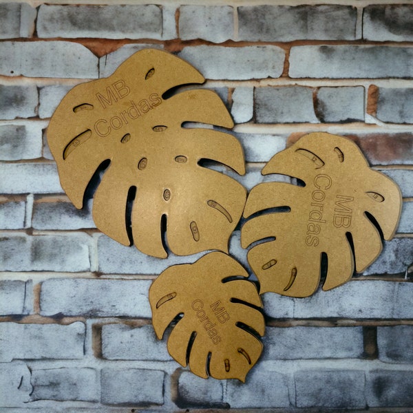 Monsters Leaf Template - Etsy UK